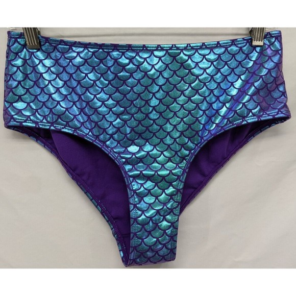 Disney | Swim | Disney Little Mermaid Ariel Size Medium High Waisted ...